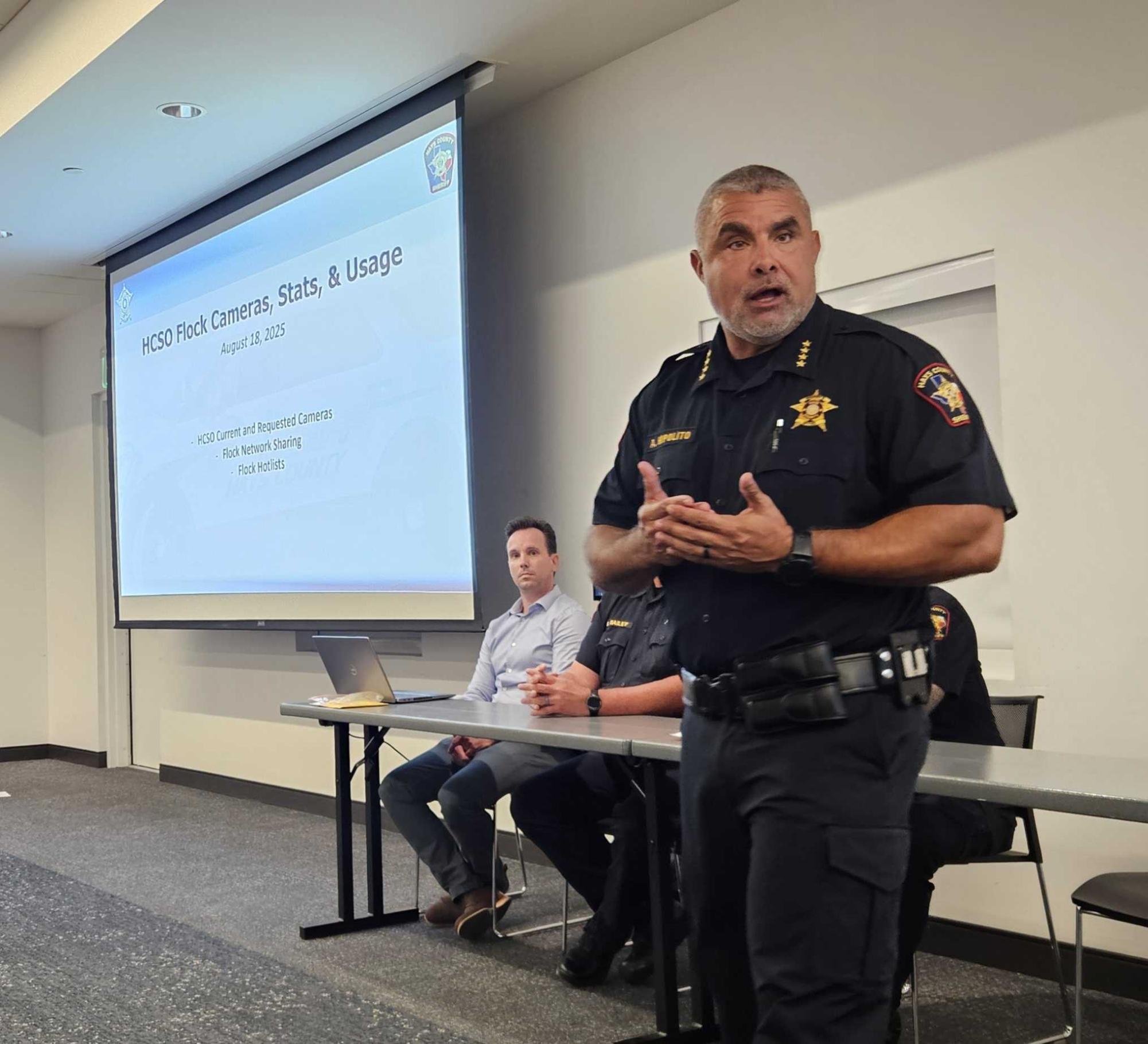 Hays County officials, organizers discuss license plate cameras – The ...